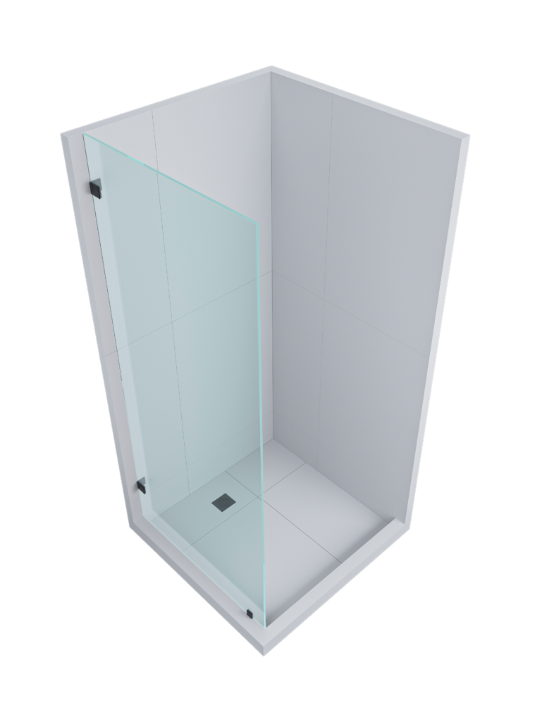 Fixed Shower Screen - The Glass Company NYC: Glass Partition and Wall ...